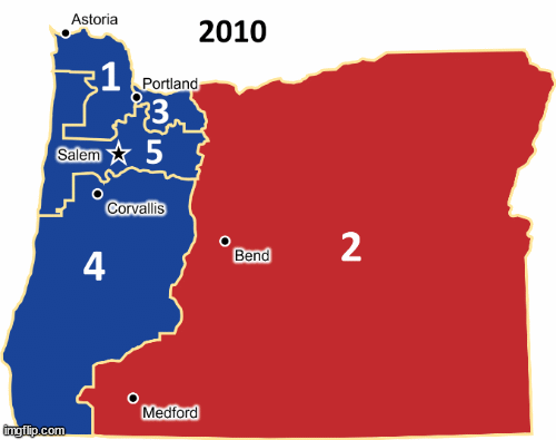 Oregon: Democrats Bring a 'Plus One' - by Justin Brown