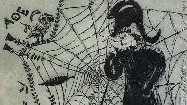Athena and Arachne: How the Spider Came to Be