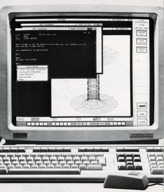 W: The Window System before X... that nobody seems to remember