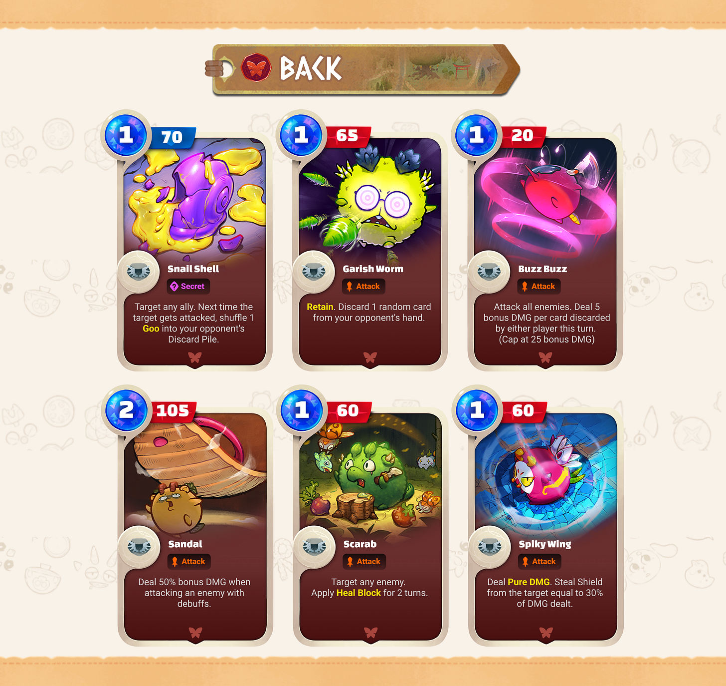 S2 Bug Card Leeks! - by Axie Infinity - The Lunacian
