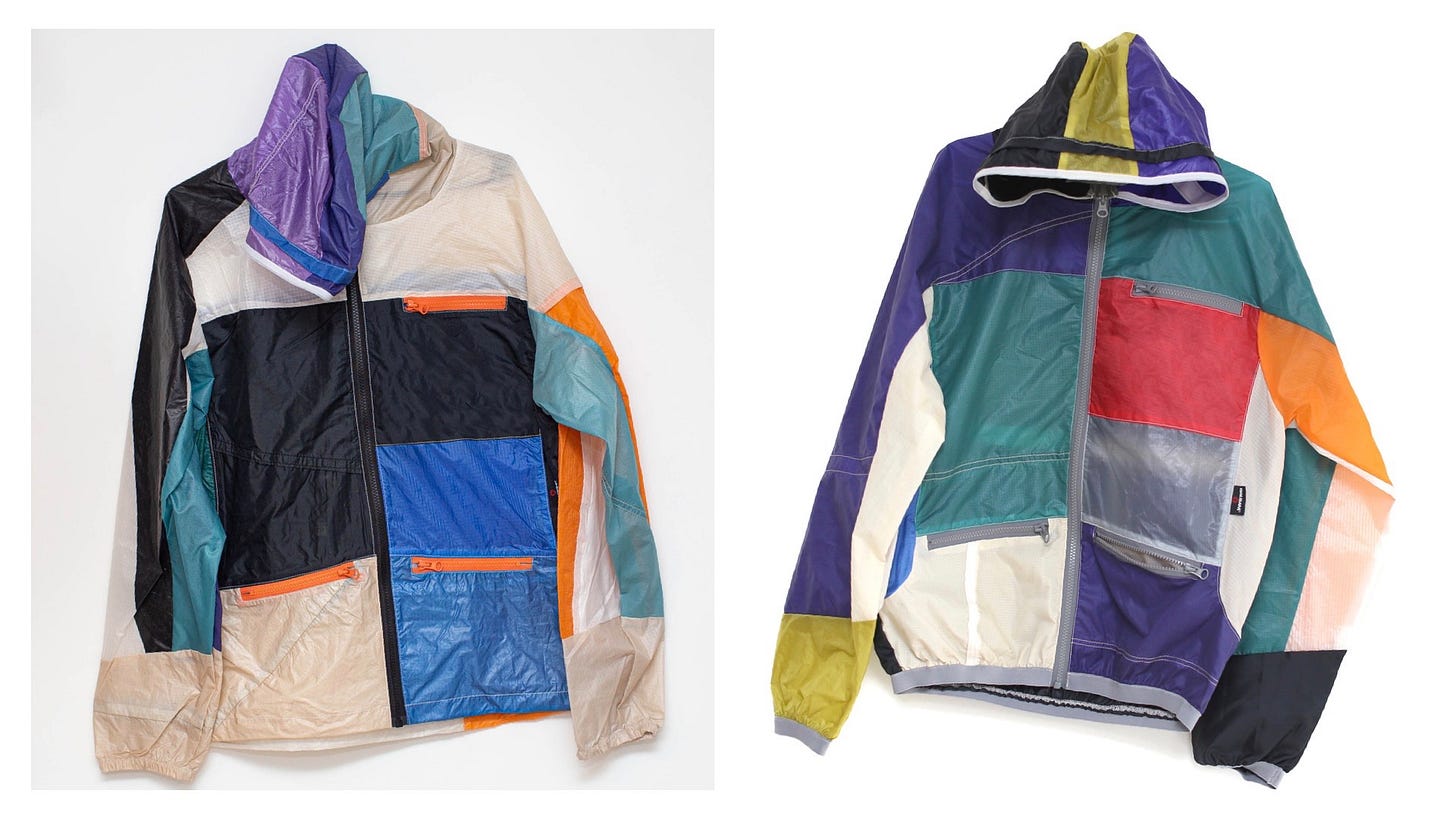 ♻️ Dope windbreakers made from parachutes, ♻️ fire home-jawns made from ...