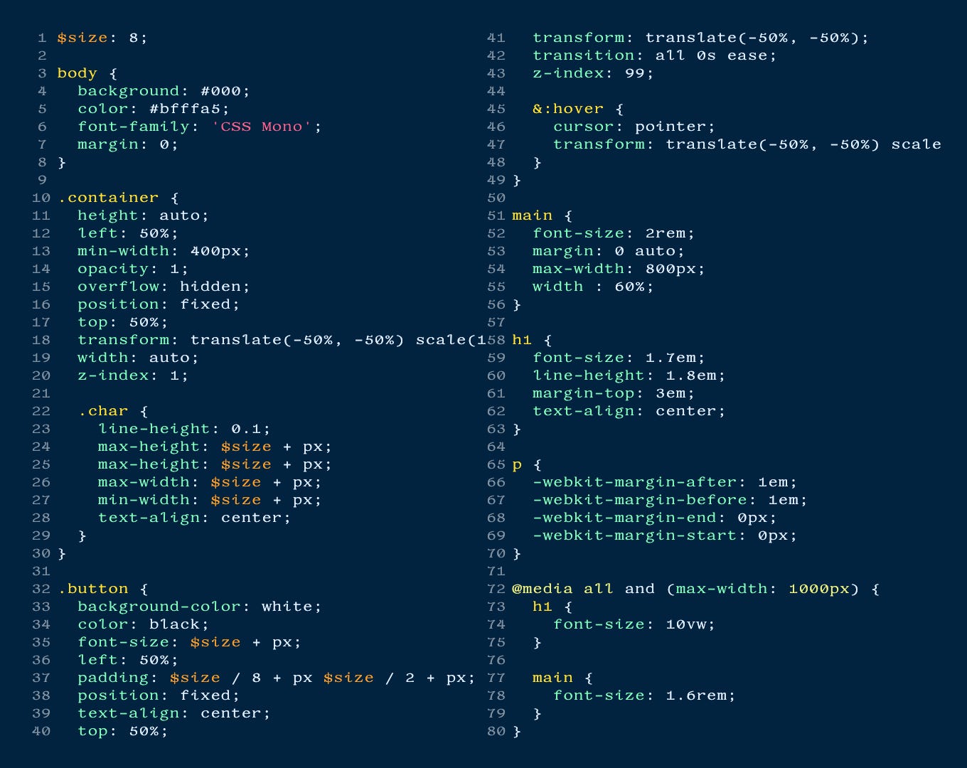 Coding Fonts Playground - Typogram Build-in-Public