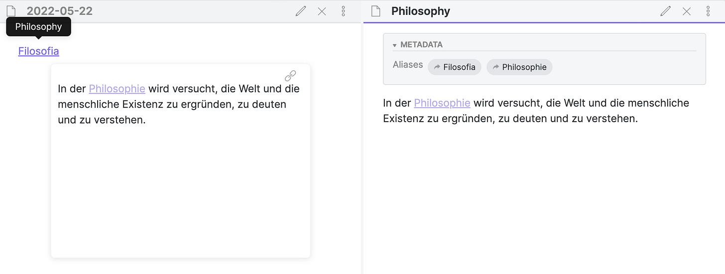 The importance of Aliases - by Alexander Rink - Gödel's