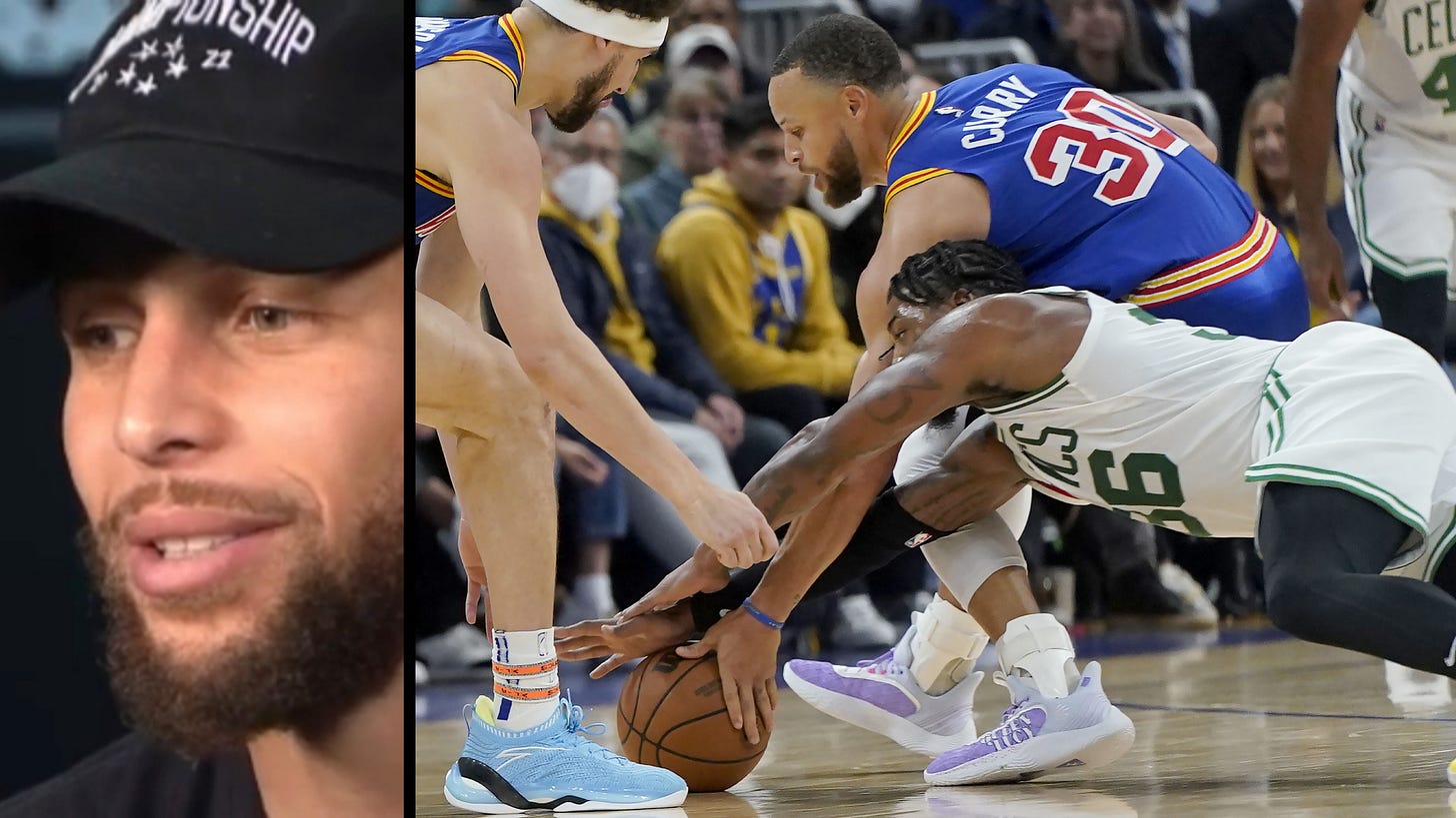 Stephen Curry’s motto: “love the journey and good things happen”