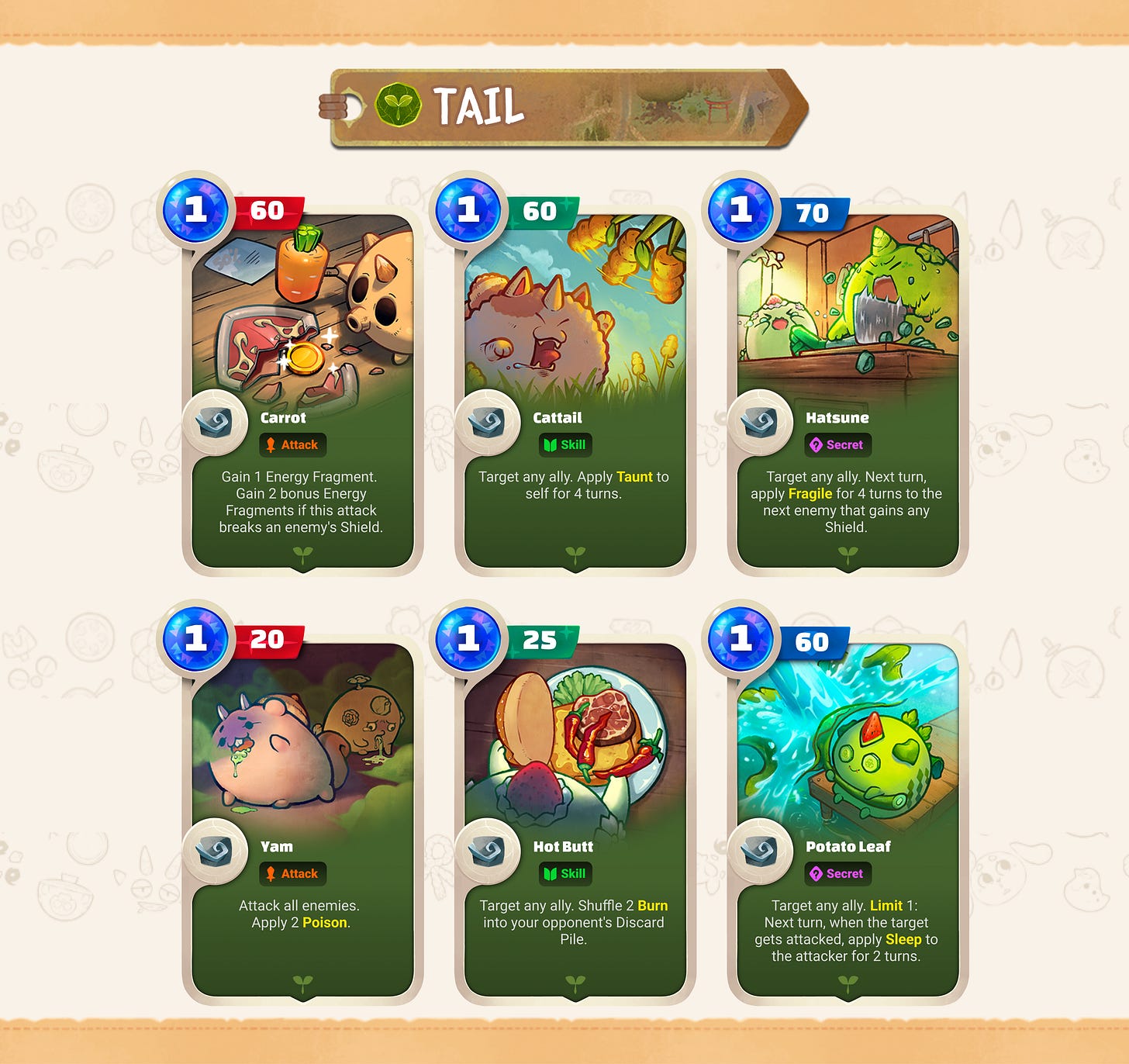 S2 Plant Card Leeks! - by Axie Infinity - The Lunacian