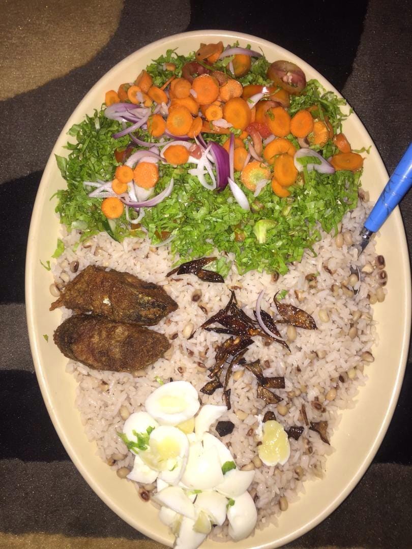 Laffide Dish- A Favorite in Sierra Leone and probably, all West Africa.