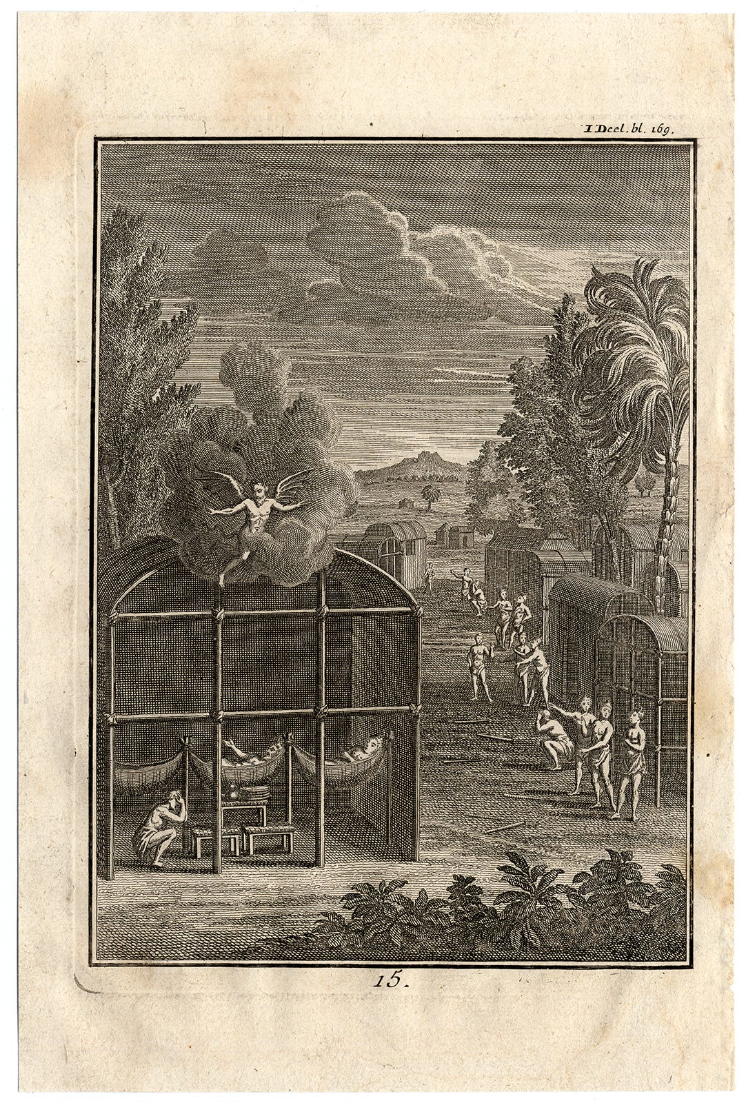 Ordination of Caribbean Priest of the Devil Tribe by Creite Fiteau 1731.