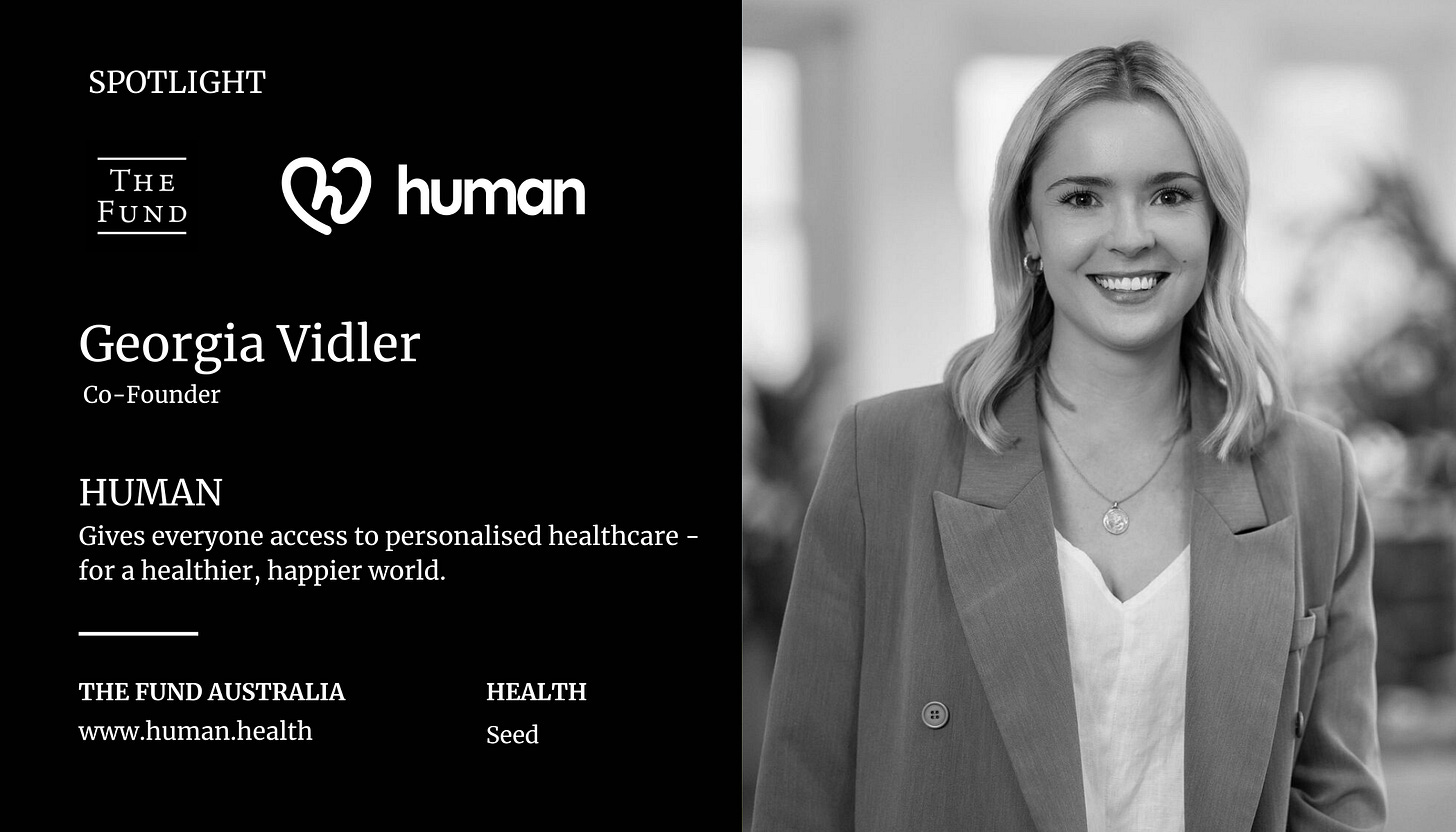 The Fund Founder Spotlight Interview: Georgia Vidler of Human