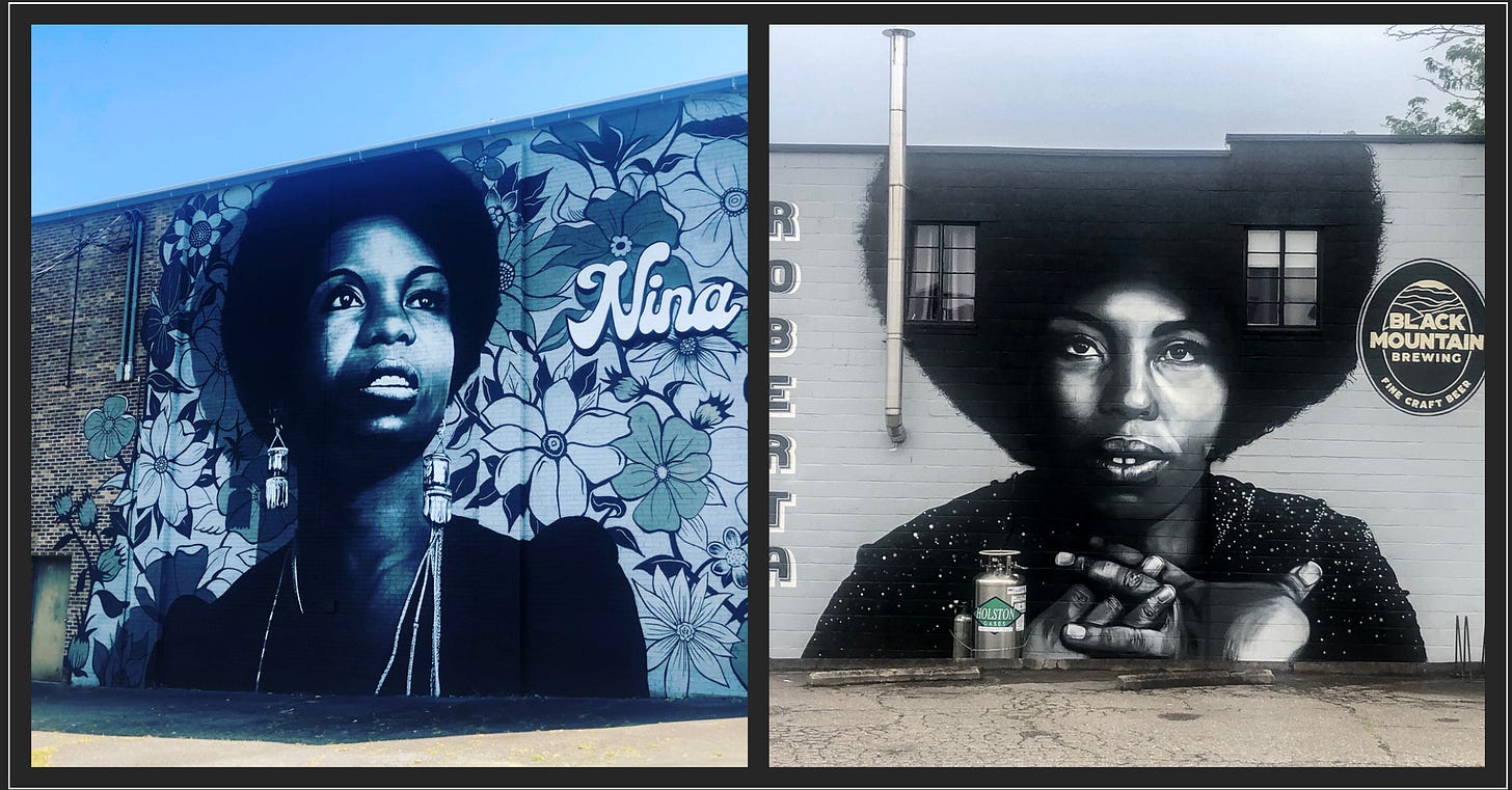 The Amazing Music Murals of North Carolina - by Ted Gioia