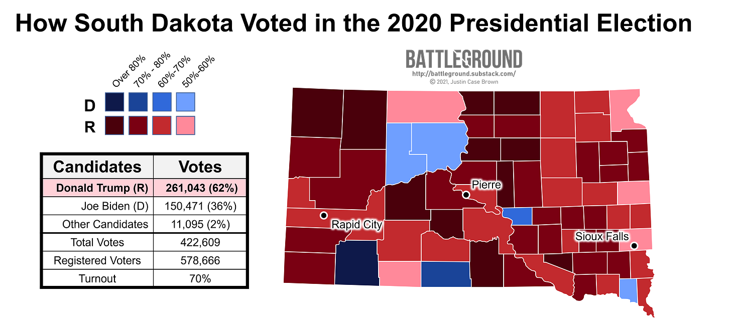 South Dakota: White voters v. Native residents