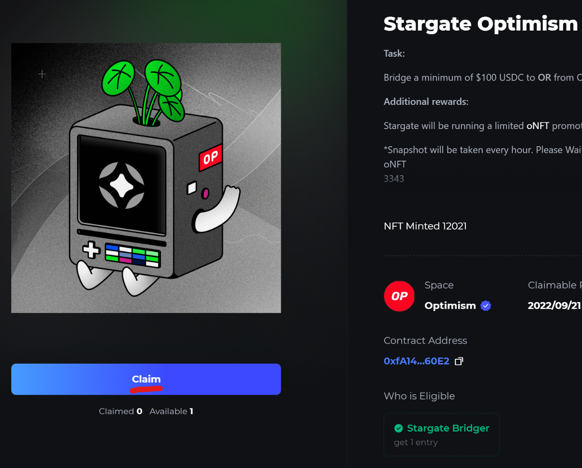 Mainnet Guide - Optimism Quests - DefiCalendar Newsletter