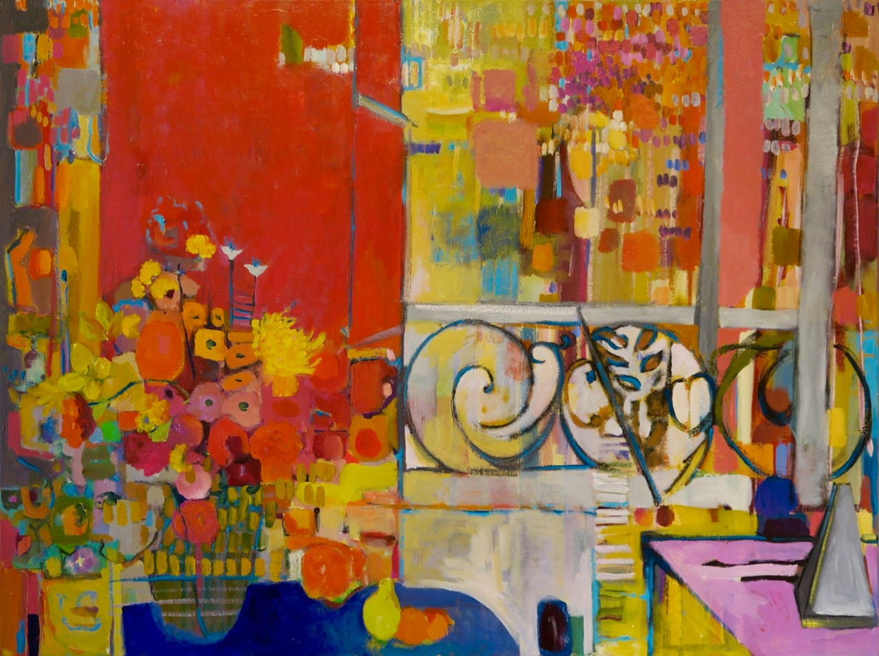 Loren Doucette, painter - by Amy Allen - Palate & Palette