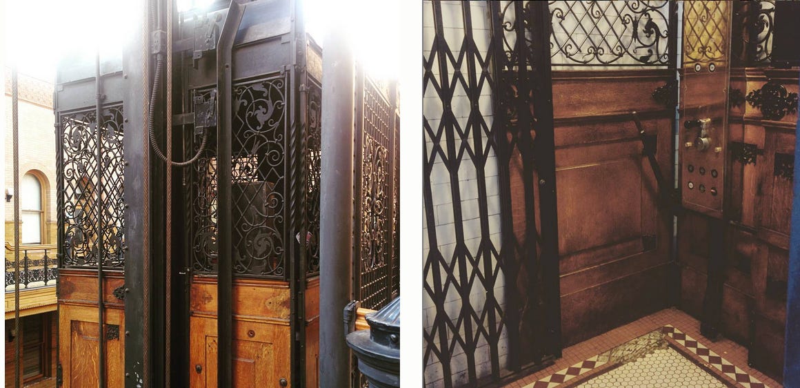 A Hidden Victorian Elevator Cage With A Bloodthirsty Past