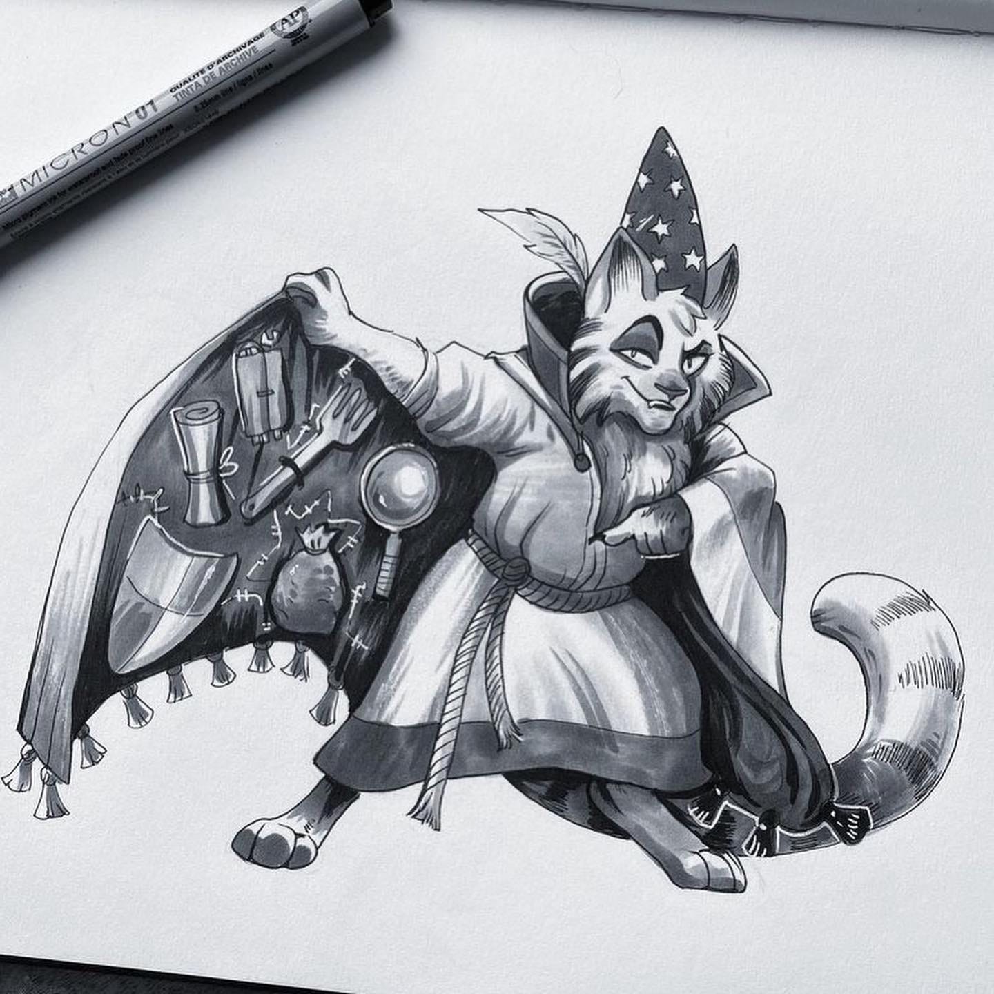 A Winner In Our Sketchbook - The Inktober Newsletter