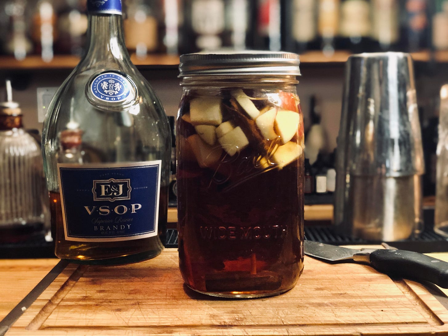 It’s Almost Thanksgiving. Let’s Make an Infused Brandy Sour.