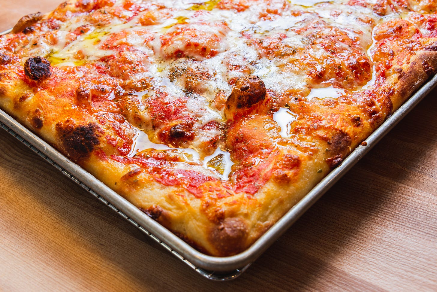 Recipe: Sicilian Slab Pizza - by Andrew Janjigian