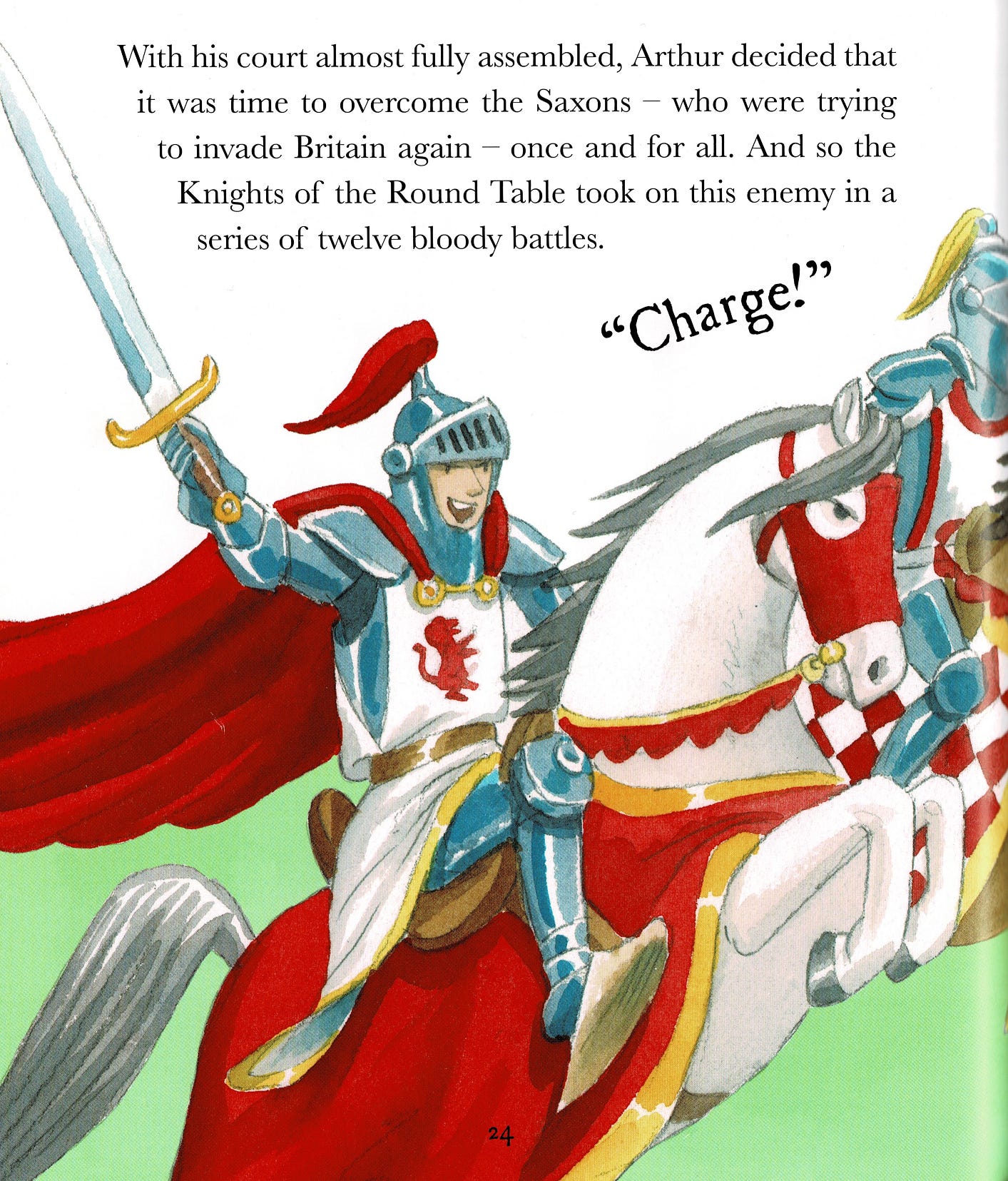 Kids Book Review: King Arthur & the Knights of the Round Table