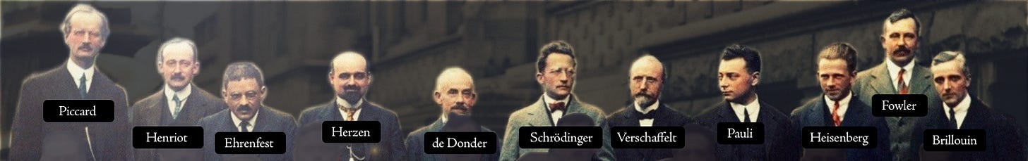 The Golden Age of Quantum Physics (1927)