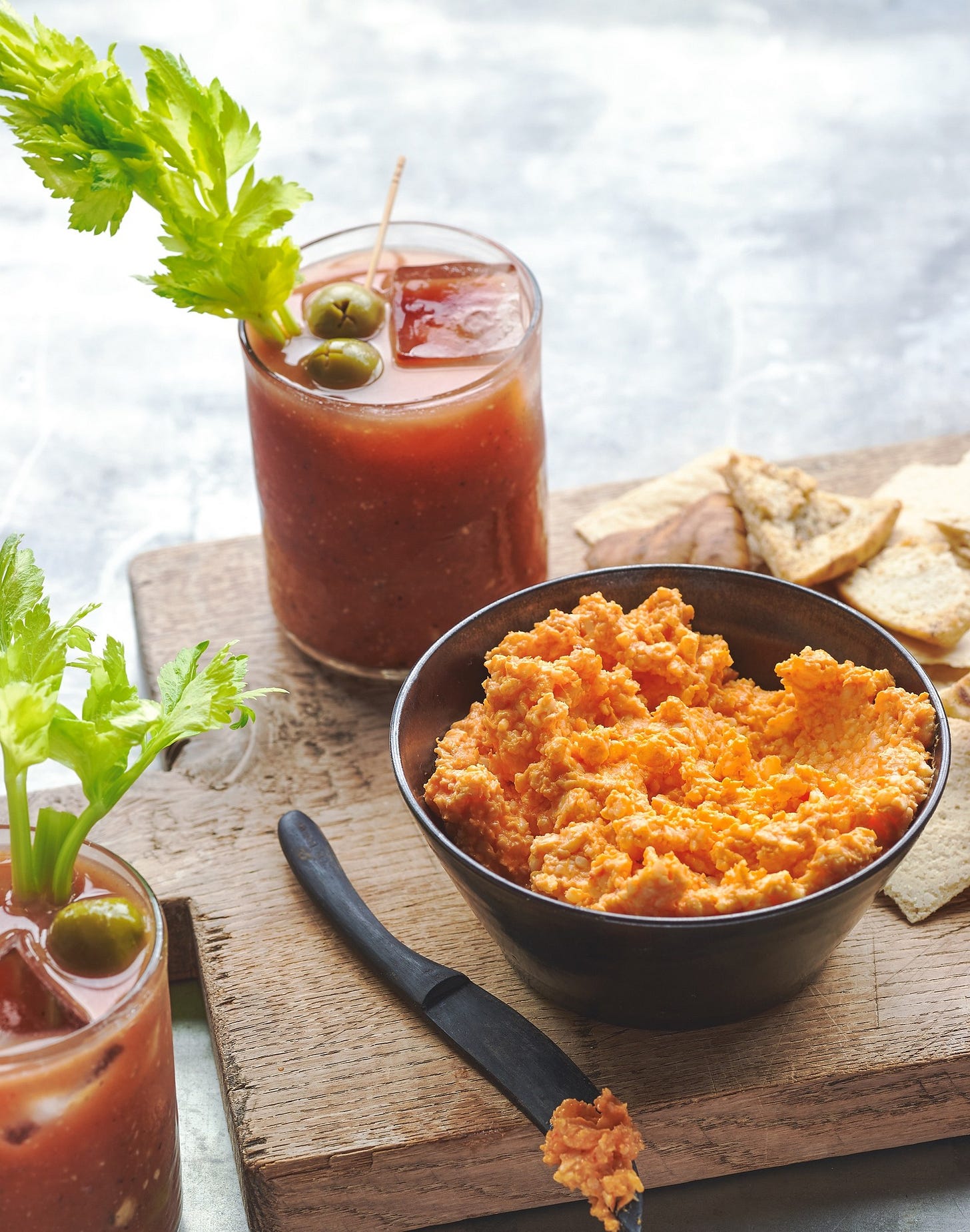 Double-dipping: Two savory spreads - by Dorie Greenspan