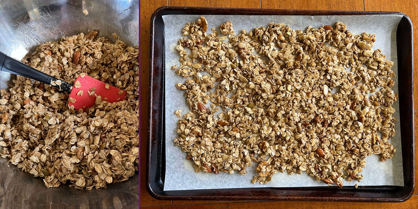 Granola OG or Nuggety: Make a lot/share a lot