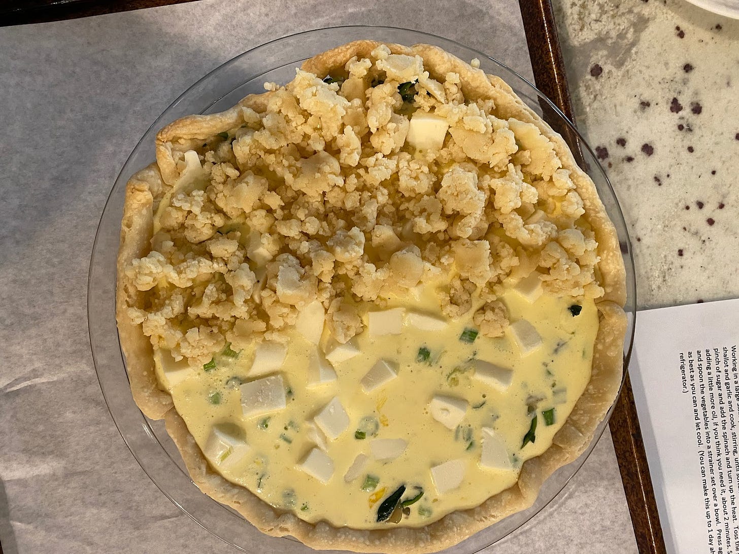 Pie for supper? Yes, yes, yes! - by Dorie Greenspan
