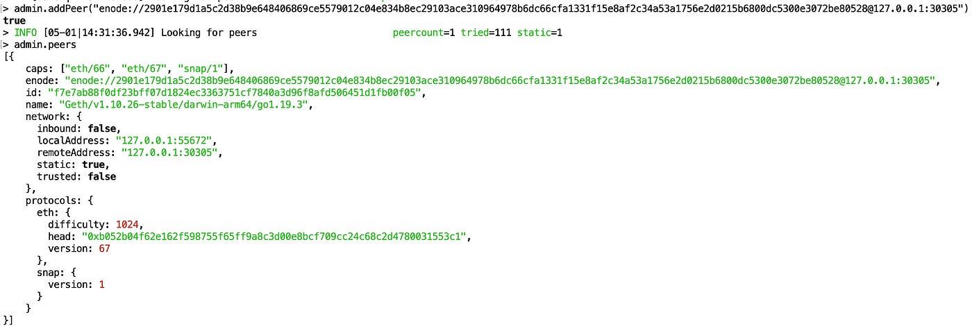 How to build an Ethereum private blockchain network using Geth