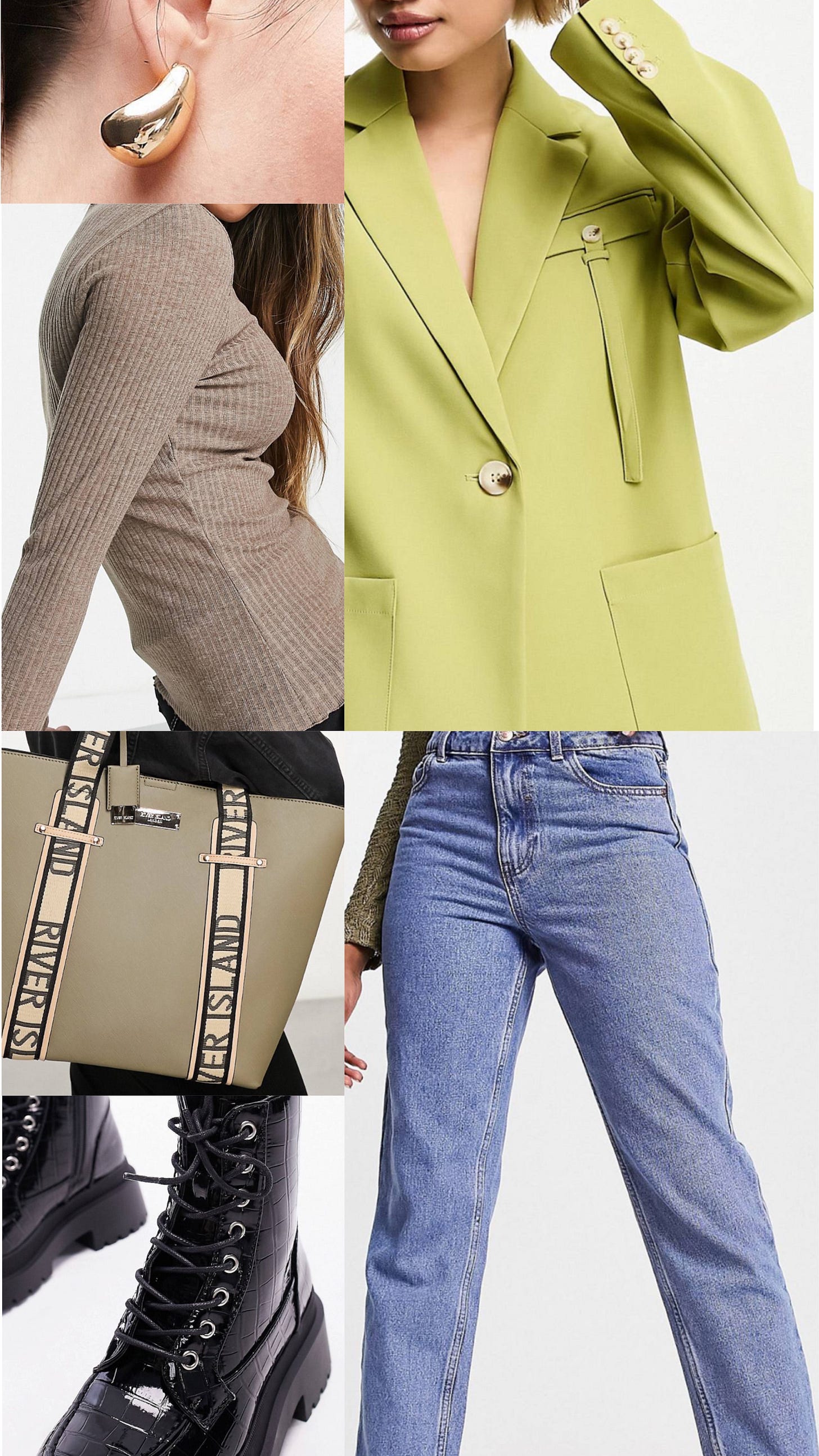 Relaxed, fresh and trendy capsule with a knit dress.