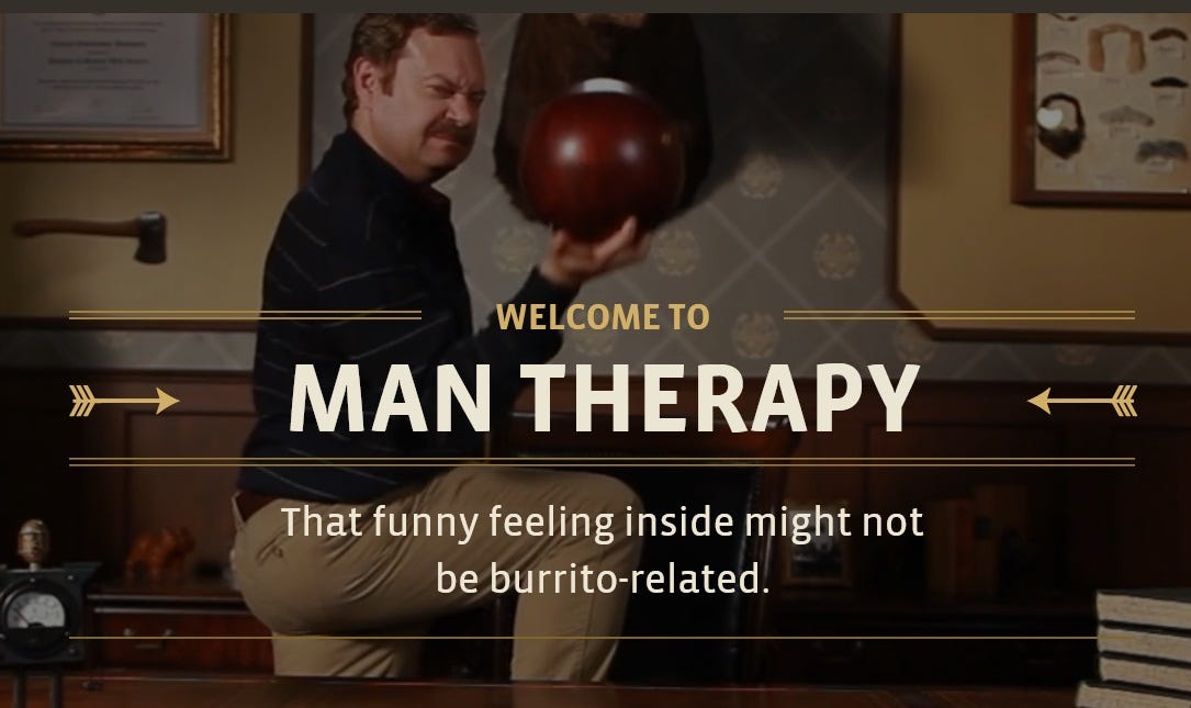 Man Therapy - by Concerned Parent - Restore Ottawa