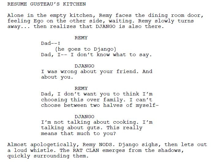 Ratatouille (2007) Script Review | #95 WGA 101 Greatest Scripts of the ...