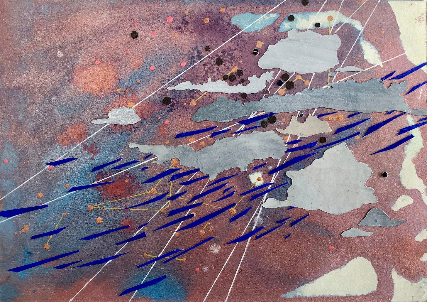 Redrawing the map - Val Britton: Studio Journal