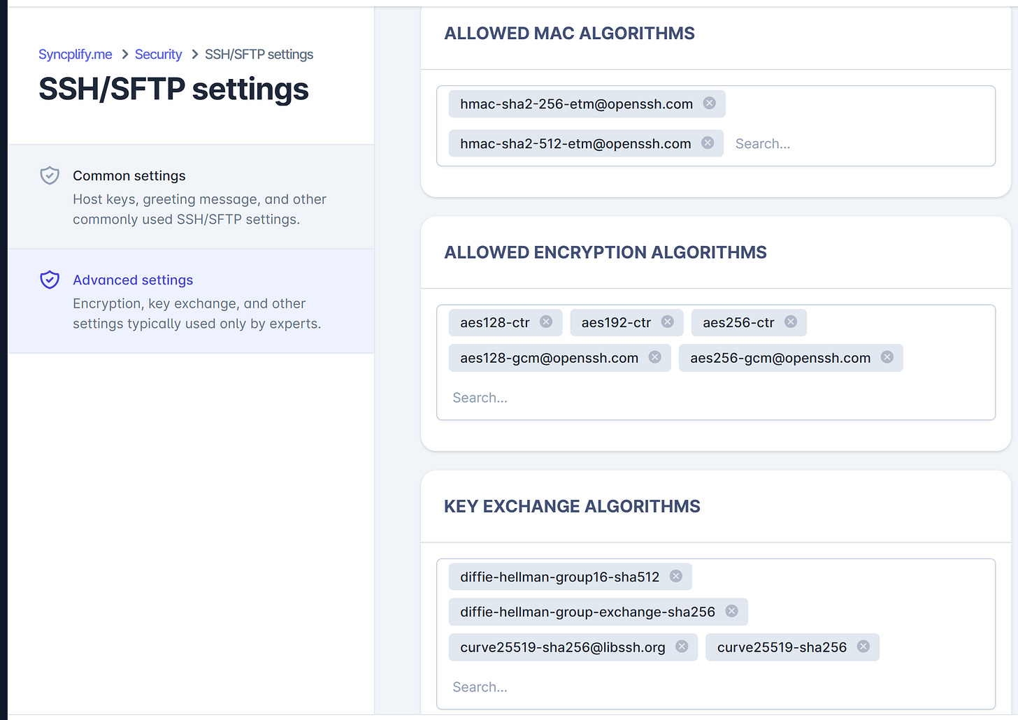SSH-2, SFTP, SCP: how to achieve a perfect safety/security score...