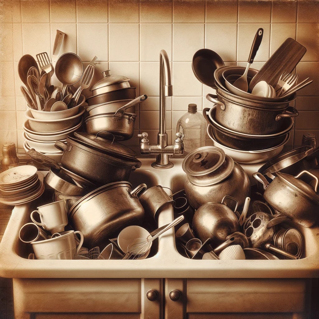 The Complete Guide to Washing the Pots - by Harrison Moore