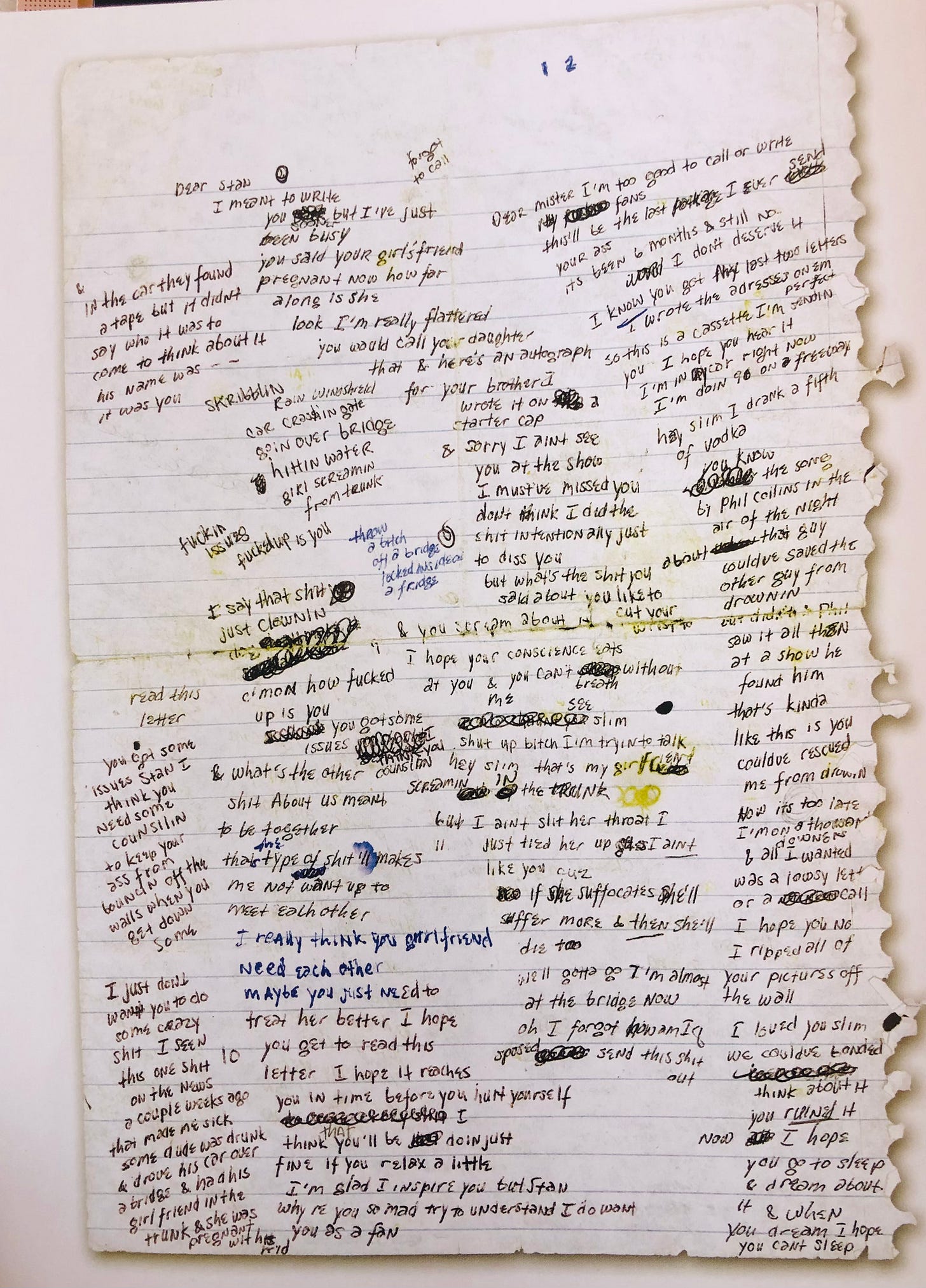 P.S. Eminem's Visual Imagination - by Jillian Hess - Noted