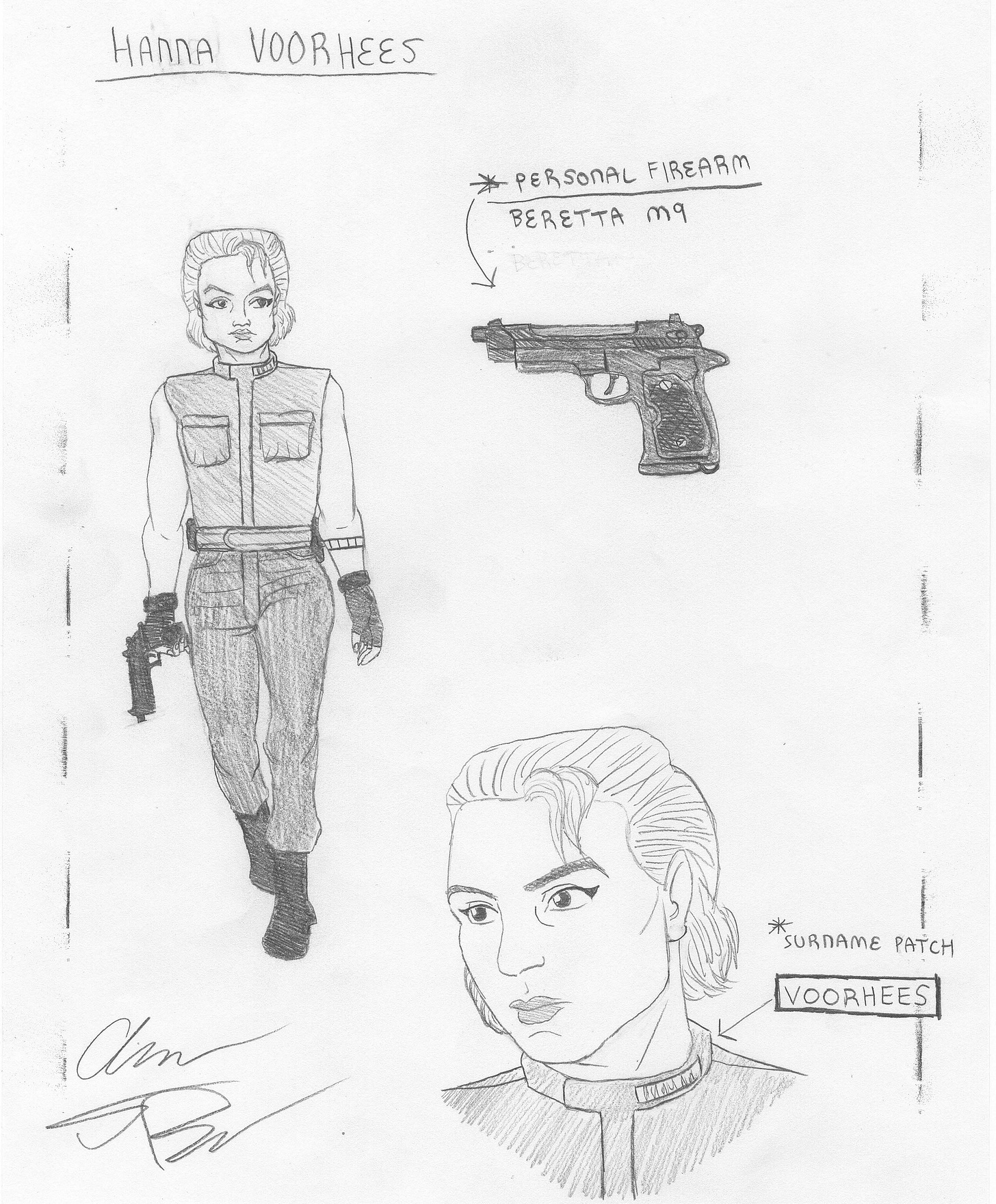 Hanna Voorhees - by Anthony Joseph Buffa