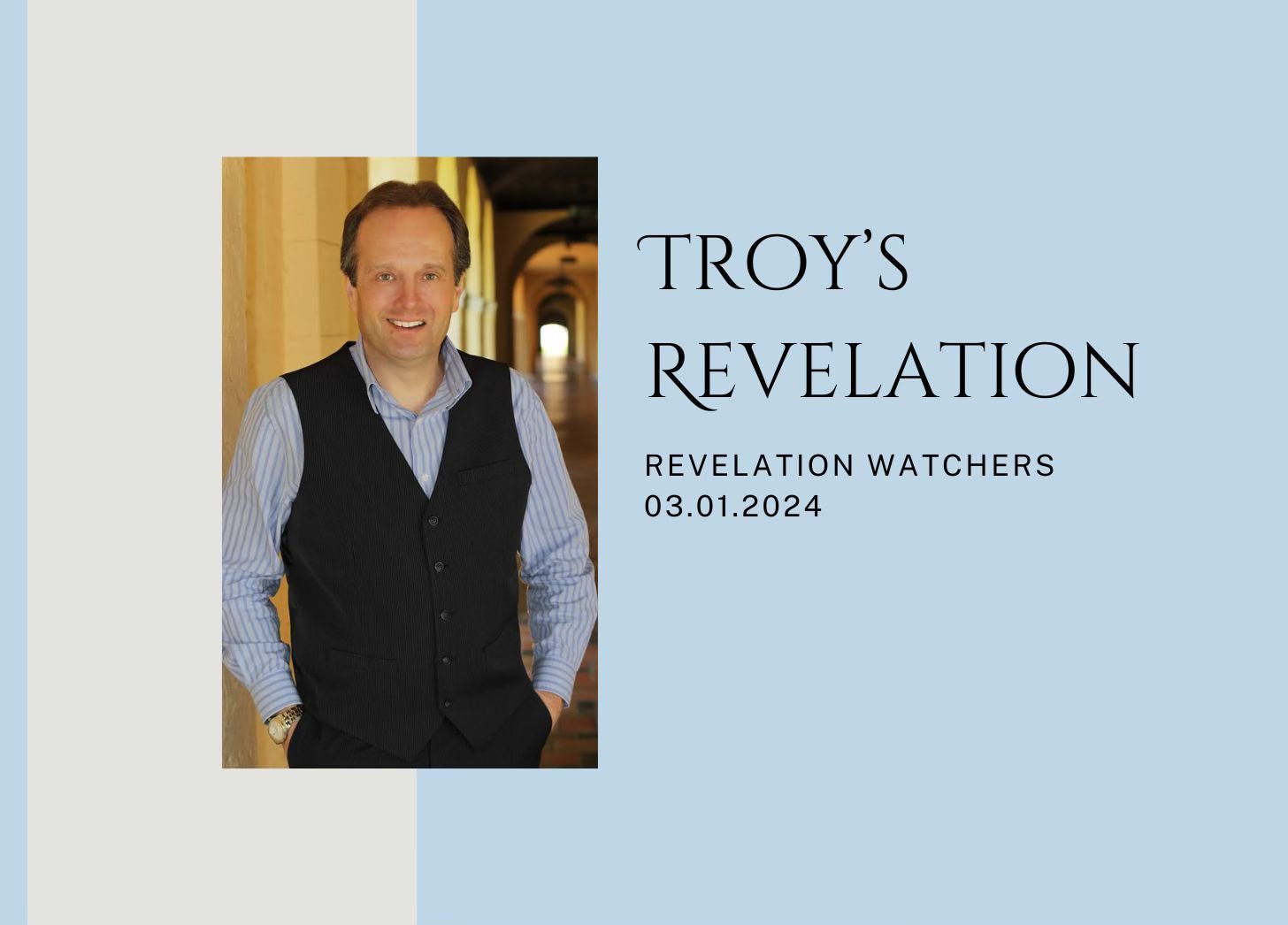 Revelation Watchers: Join Us for Pastor Paul Begley's Exclusive ...