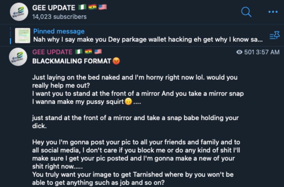 Yahoo Boys Scams Openly Discussed on Major Social Platforms