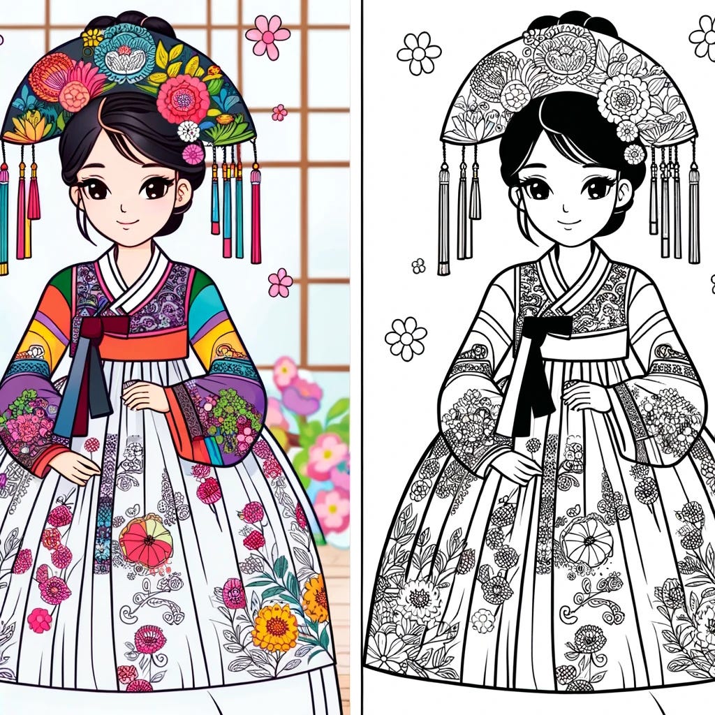 Color drawings for your students and kids