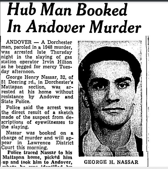 A Gas Station Holdup in Andover and its Connection to the Boston Strangler