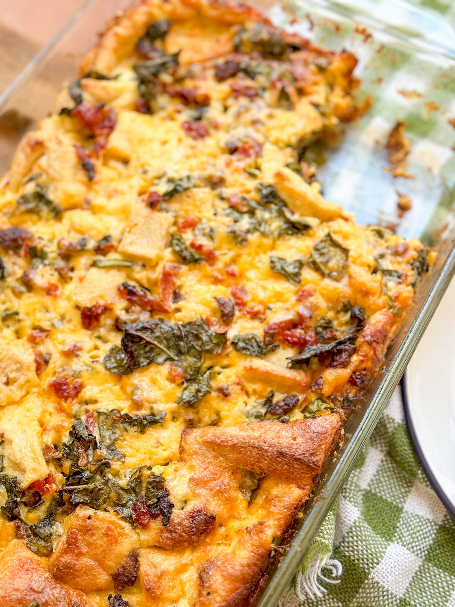 a perfect breakfast casserole - by Caroline Chambers