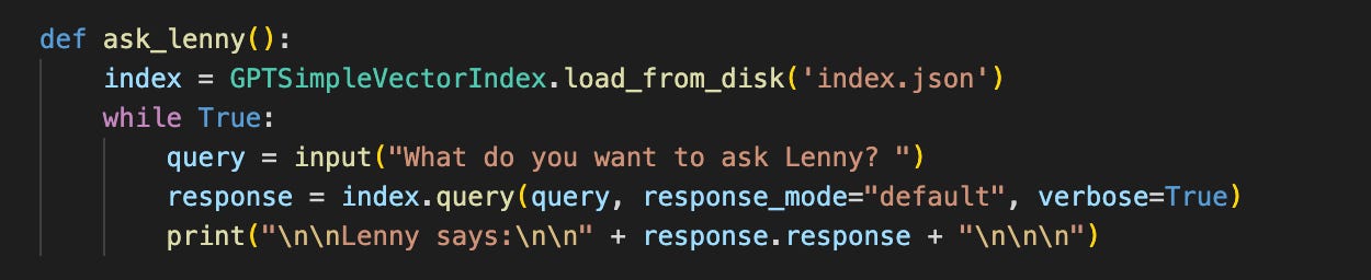 I built a Lenny chatbot using GPT-3. Here’s how to build your own.