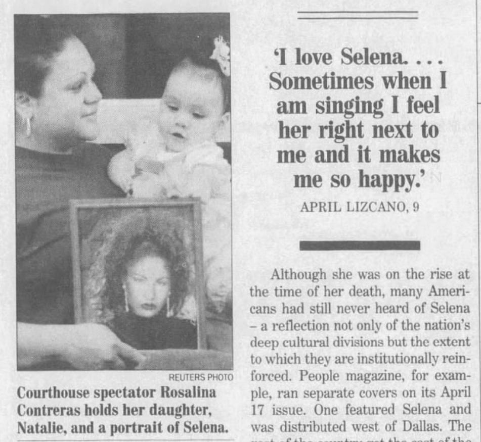 A Deadly Obsession: The Tragic Murder of Tejano Queen Selena ...