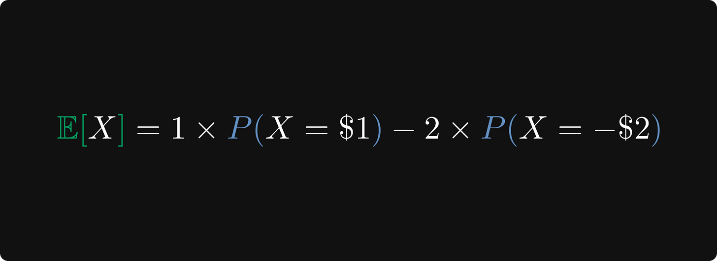 What's the meaning of the expected value?