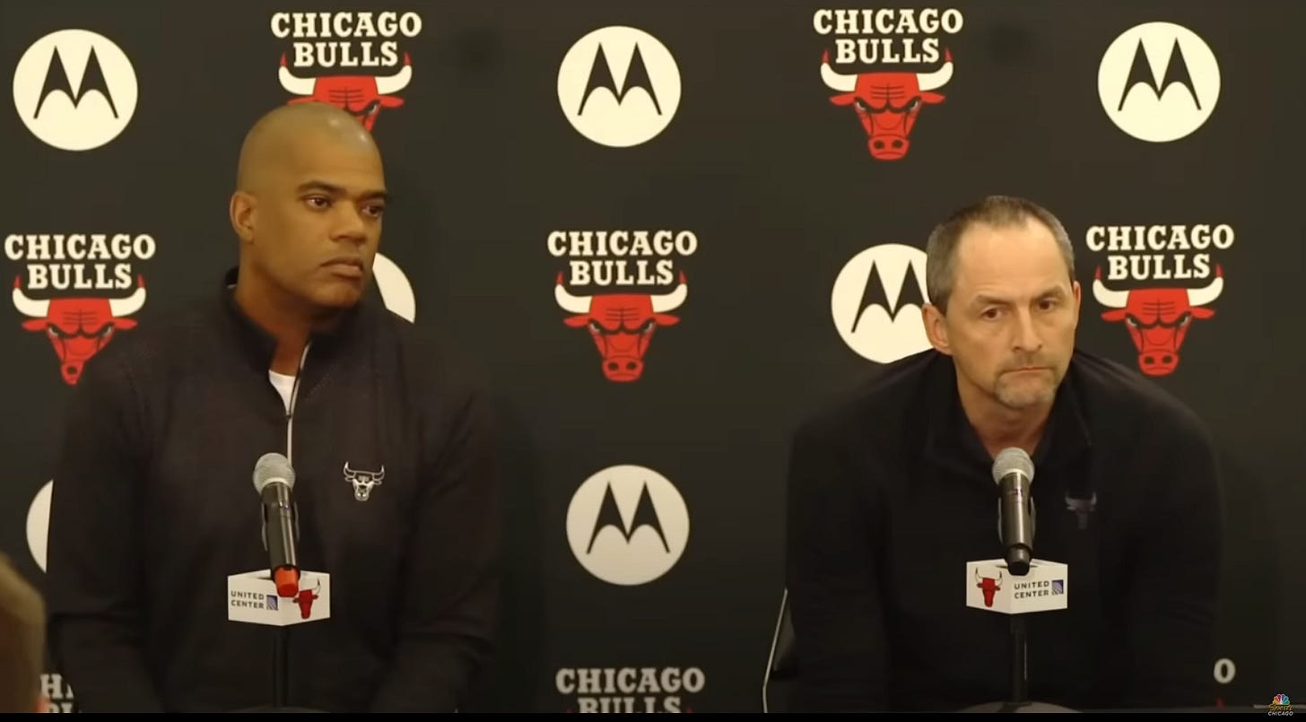Bulls GM Marc Eversley proof of life challenge