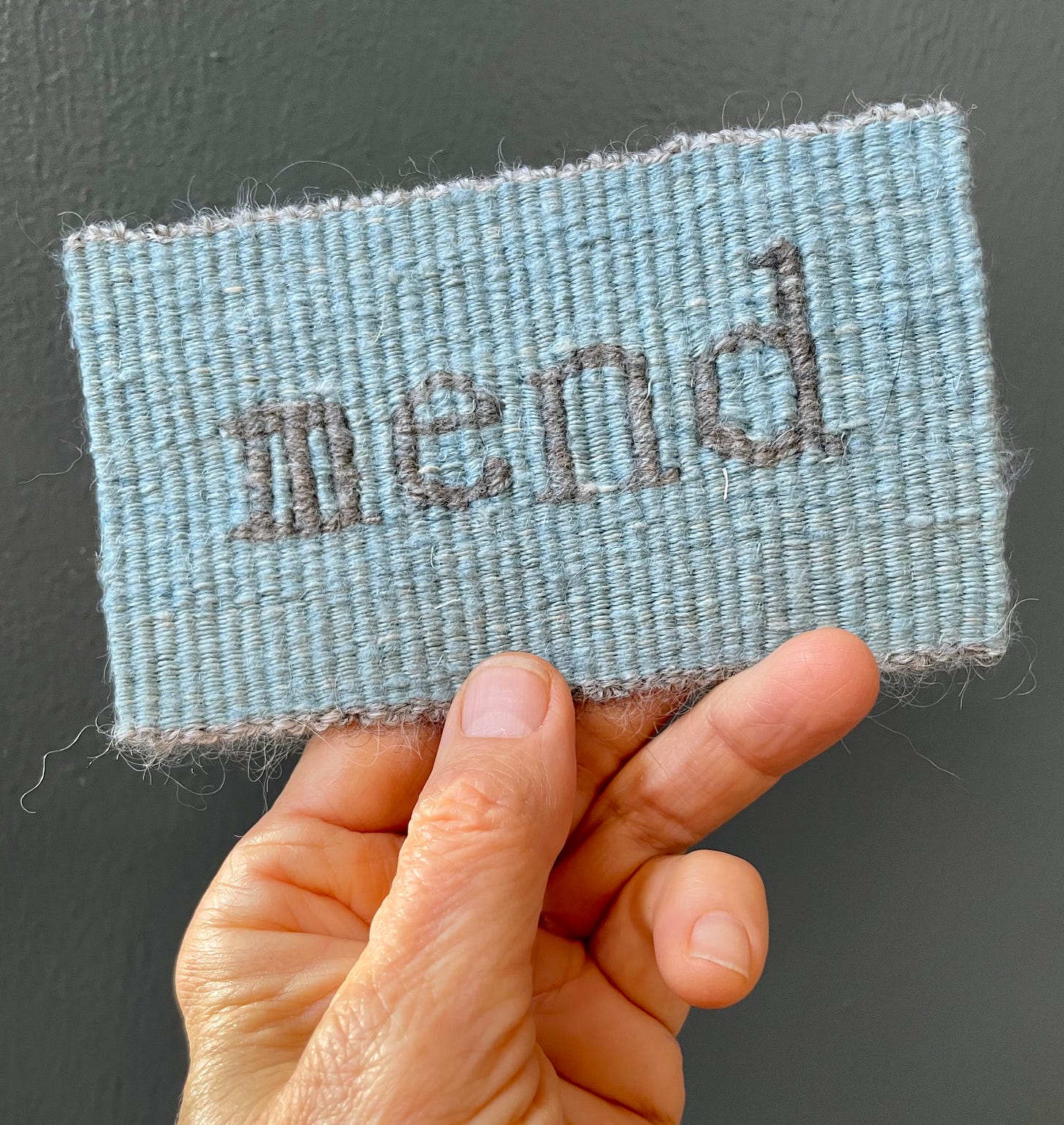 a visit to mend land - by Sarah C Swett - The Gusset