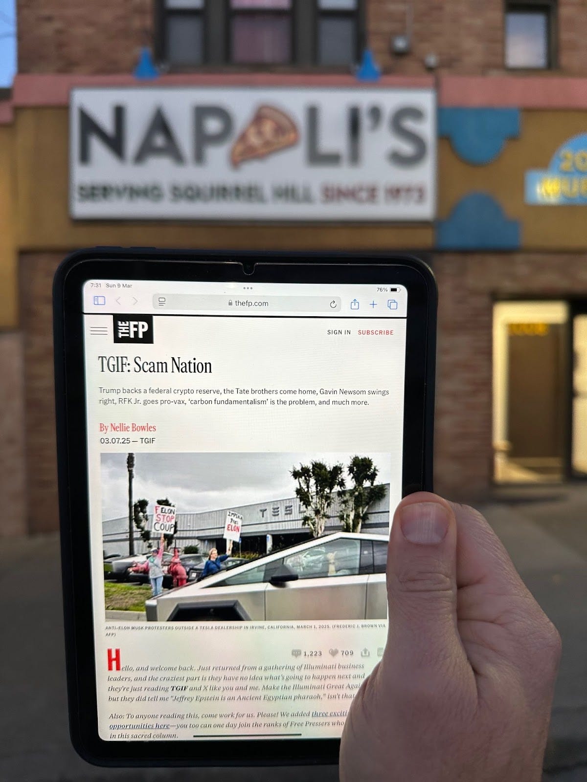 TGIF: Everything’s Computer - by Nellie Bowles