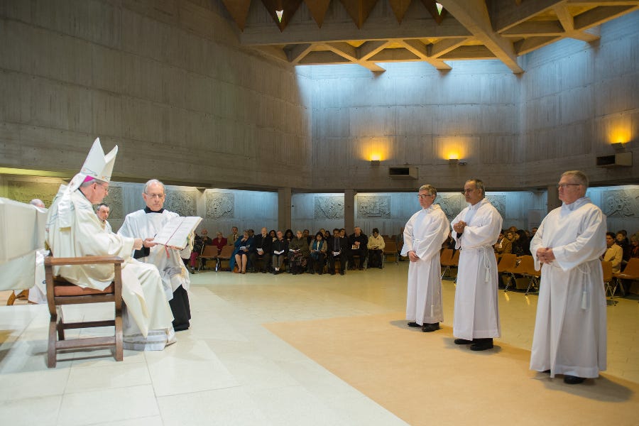 Where in the world are permanent deacons?