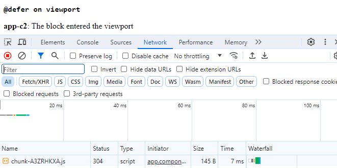 New Angular 17 feature: deferred loading
