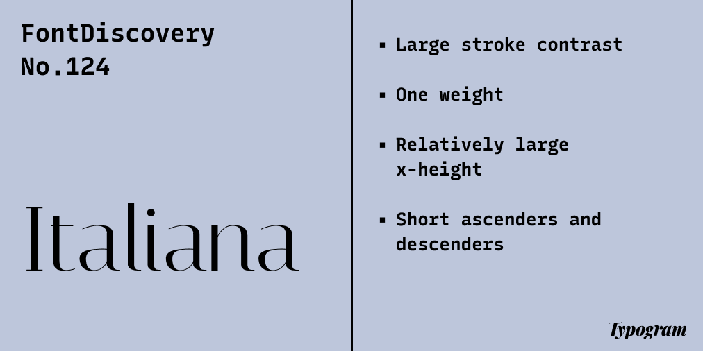 How to Use Italiana: A Elegant Font Perfect for Branding - FontDiscovery
