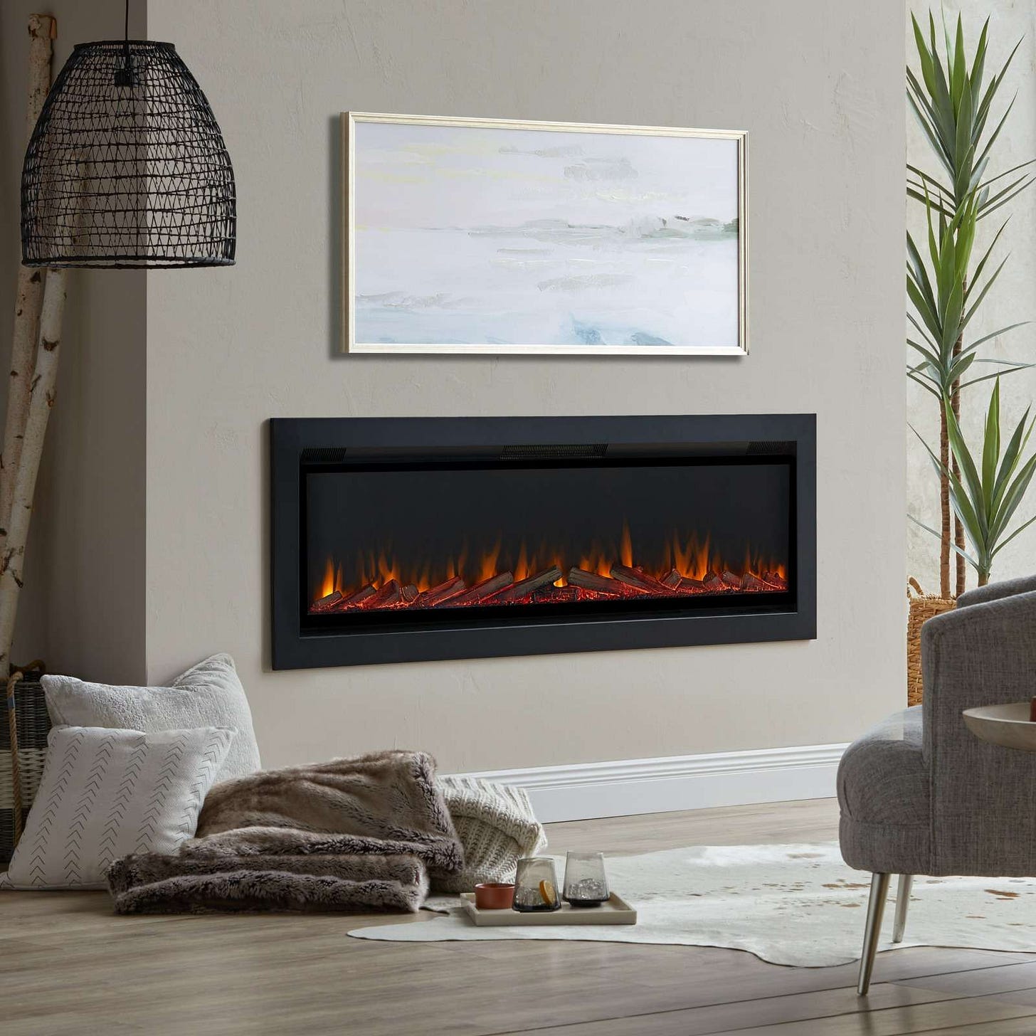 Decarbonize Your Fireplace With An Electric Hearth - CleanTechnica