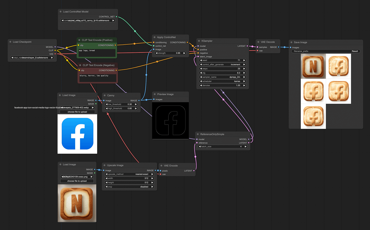 How to generate App logo using ComfyUI? - by JimmyWong